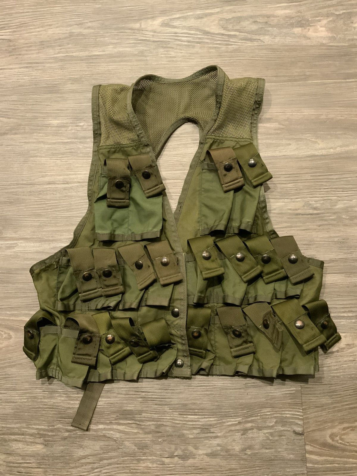 Vintage 70s Military OD Green Grenade Carrying OG-106 Vest Jacket | Grailed