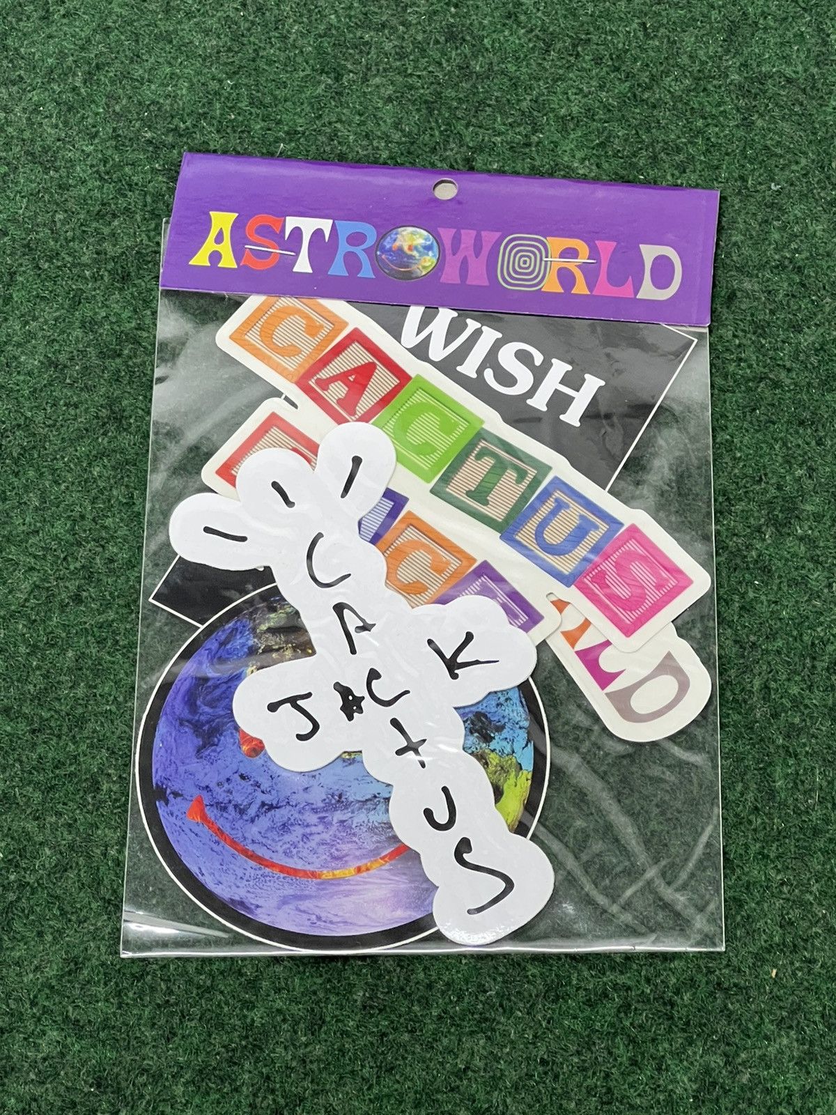 Travis Scott 2018 Astroworld Sticker Pack | Grailed