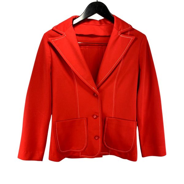 Vintage Vintage Red Disco Suit Set | Grailed