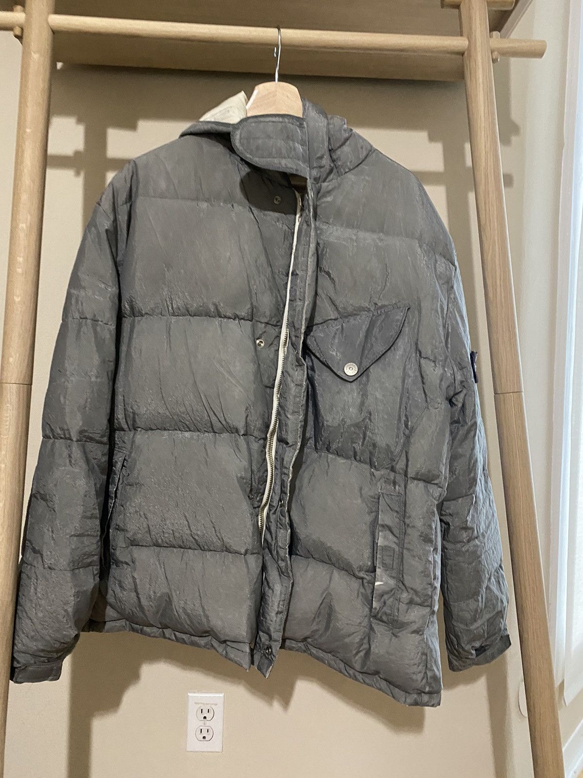 Stone Island 1999 Stone Island Pure Metal Shell | Grailed