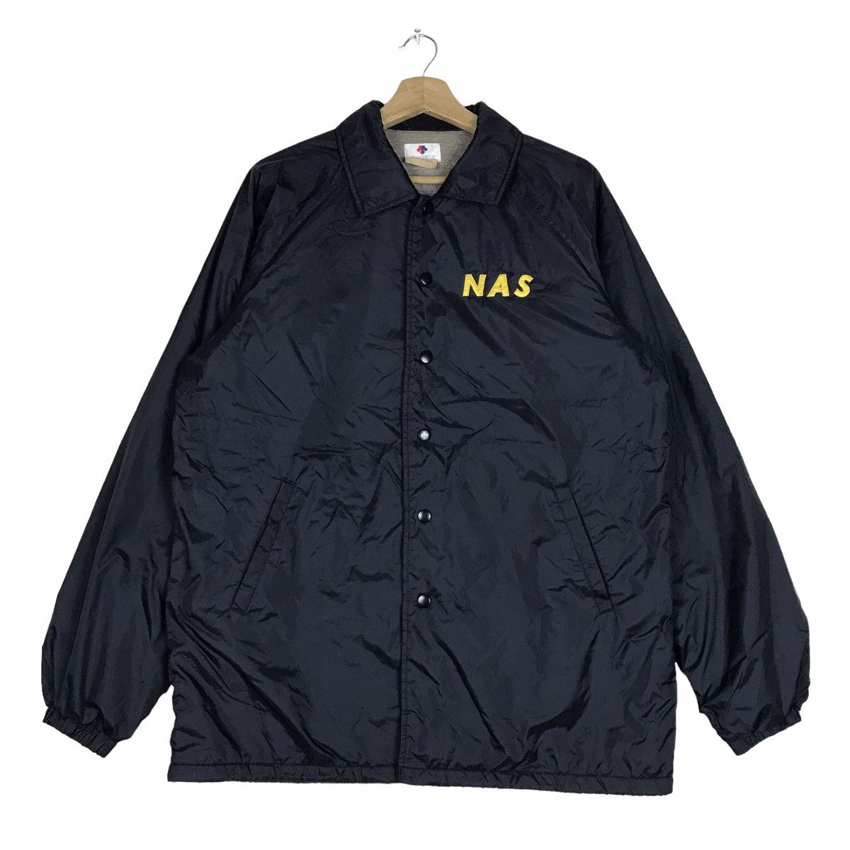 Descente Vintage 90s DESCENTE ‘NAS’ Collegiate Coach Jacket | Grailed
