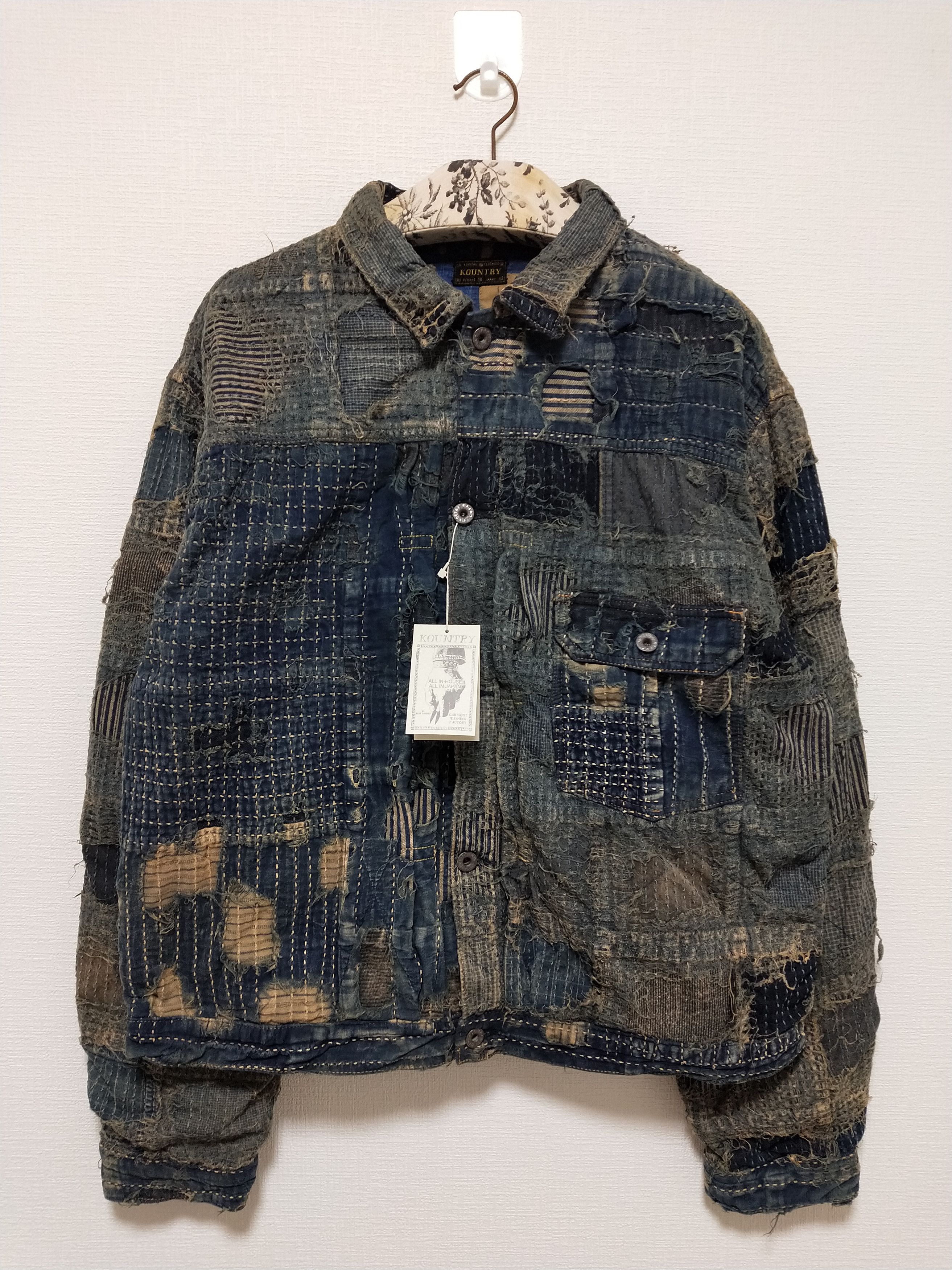 Kapital × Kapital Kountry 1st Boro Denim Jacket | Grailed