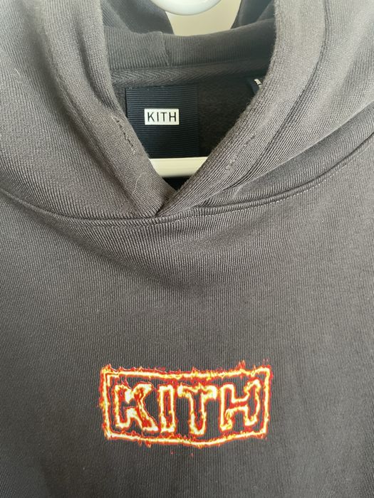 Kith Kith Espresso Flame Box Logo | Grailed