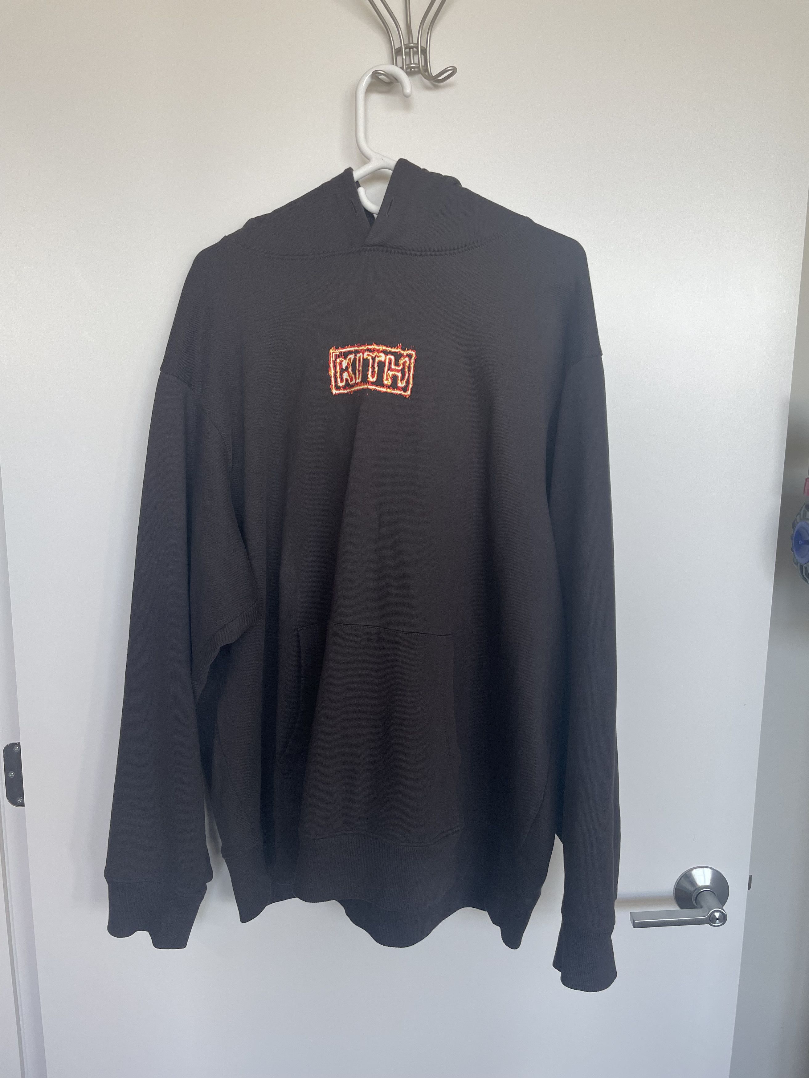 Kith Kith Espresso Flame Box Logo | Grailed