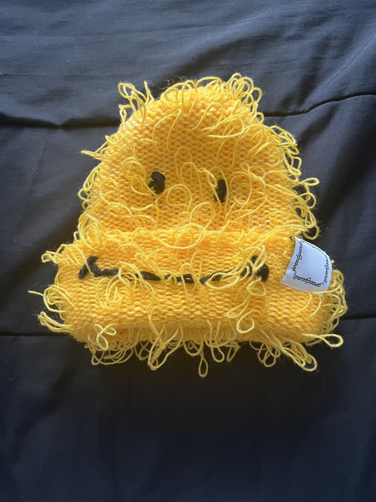 Streetwear × Vintage Greedy Unit Smiley beanie | Grailed