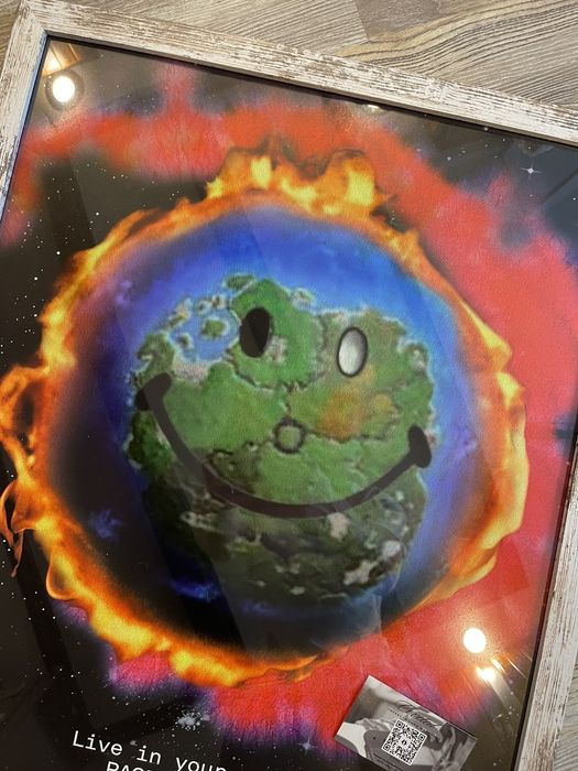 Travis Scott Travis Scott Astronomical Fortnite Map 18” x 24” Poster ...