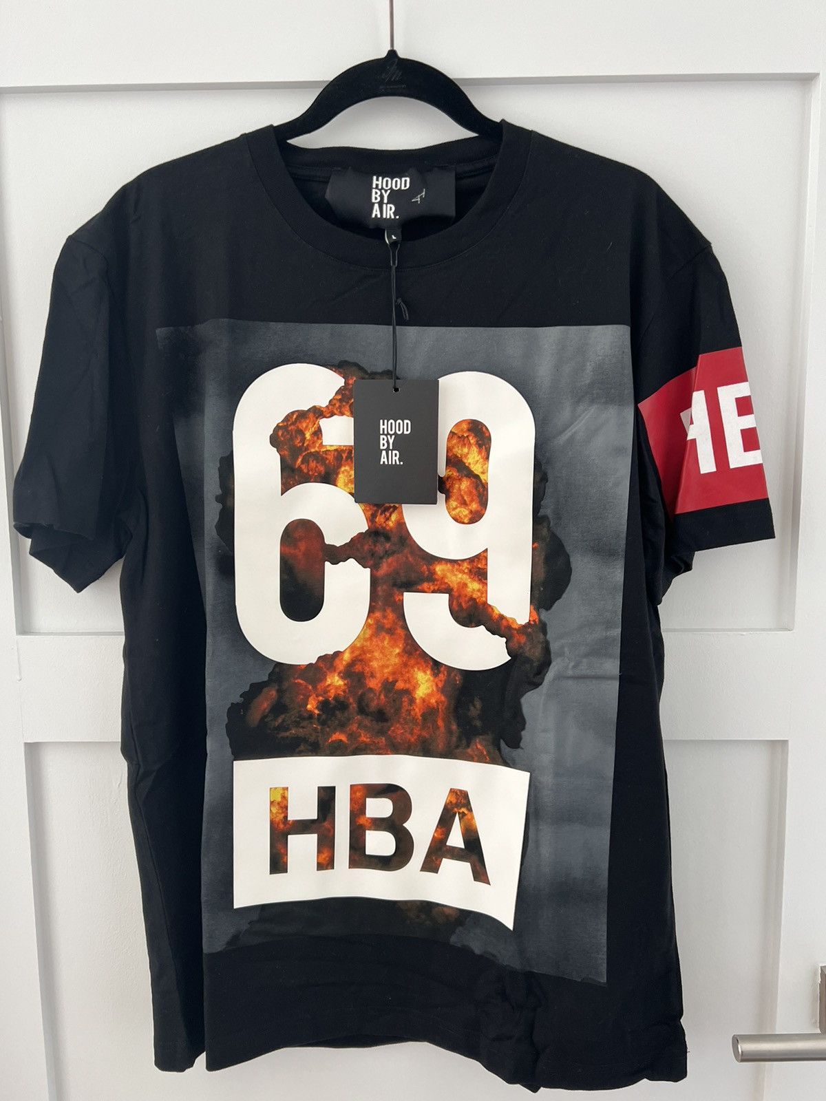 Hood By Air HBA 69 Explosion Tee NWT | Grailed