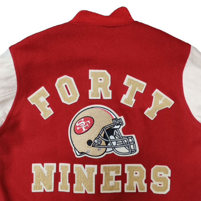 Chalk Line 💥FinalDrop💥Vintage 90's San Francisco 49ers Varsity Jacket ...