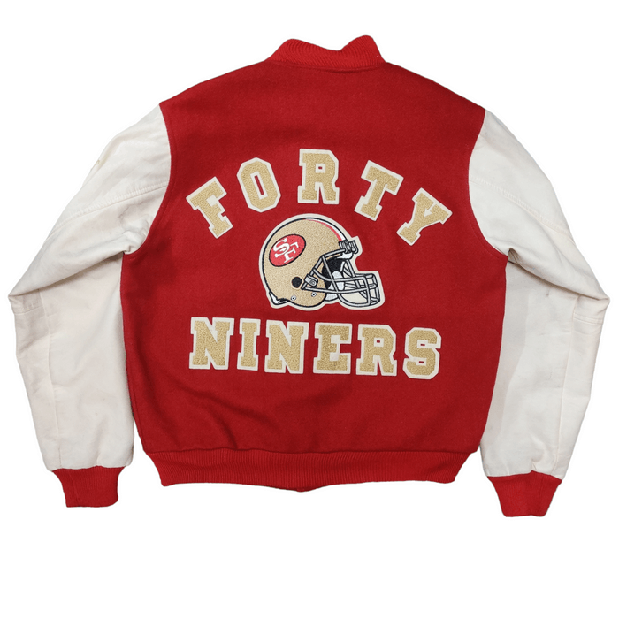 Chalk Line 💥FinalDrop💥Vintage 90's San Francisco 49ers Varsity Jacket ...