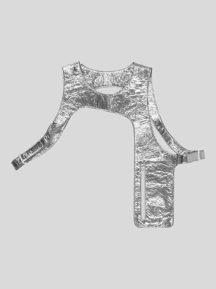 Louis Vuitton × Virgil Abloh Louis Vuitton Cut Away Mirror Vest | Grailed