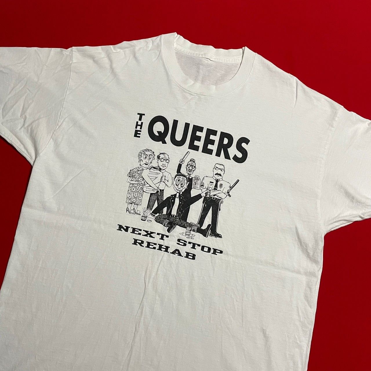 Vintage Vintage SUPER RARE 1998 THE QUEERS PUNK Tee | Grailed