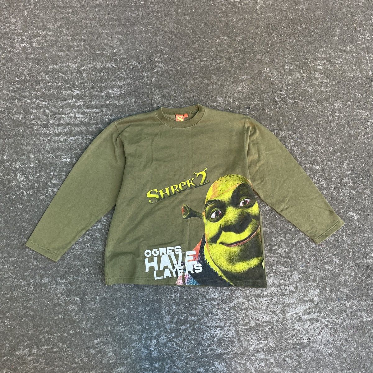 Japanese Brand × Streetwear × Vintage Vintage Y2K Shrek 2 Ogres Have ...