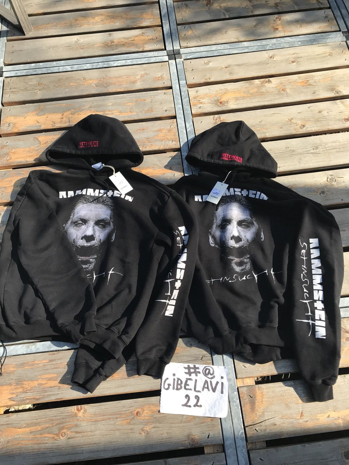 Vetements Rammstein Hoodie Vetements | Grailed