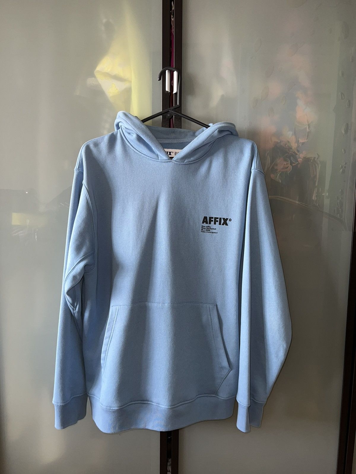 Affix Works Affix Basic Logo Hooded Sweatshirt | Grailed