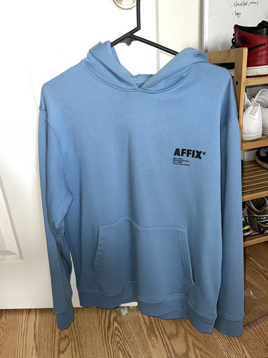 Affix Works Affix Basic Logo Hooded Sweatshirt | Grailed