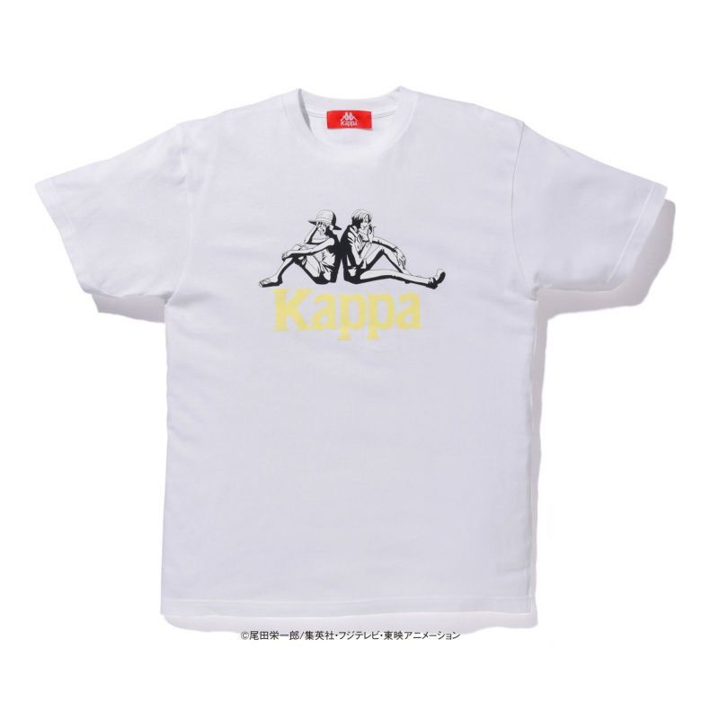Kappa Kappa × ONE PIECE OMINI LOGO TEE Luffy x Sanji | Grailed