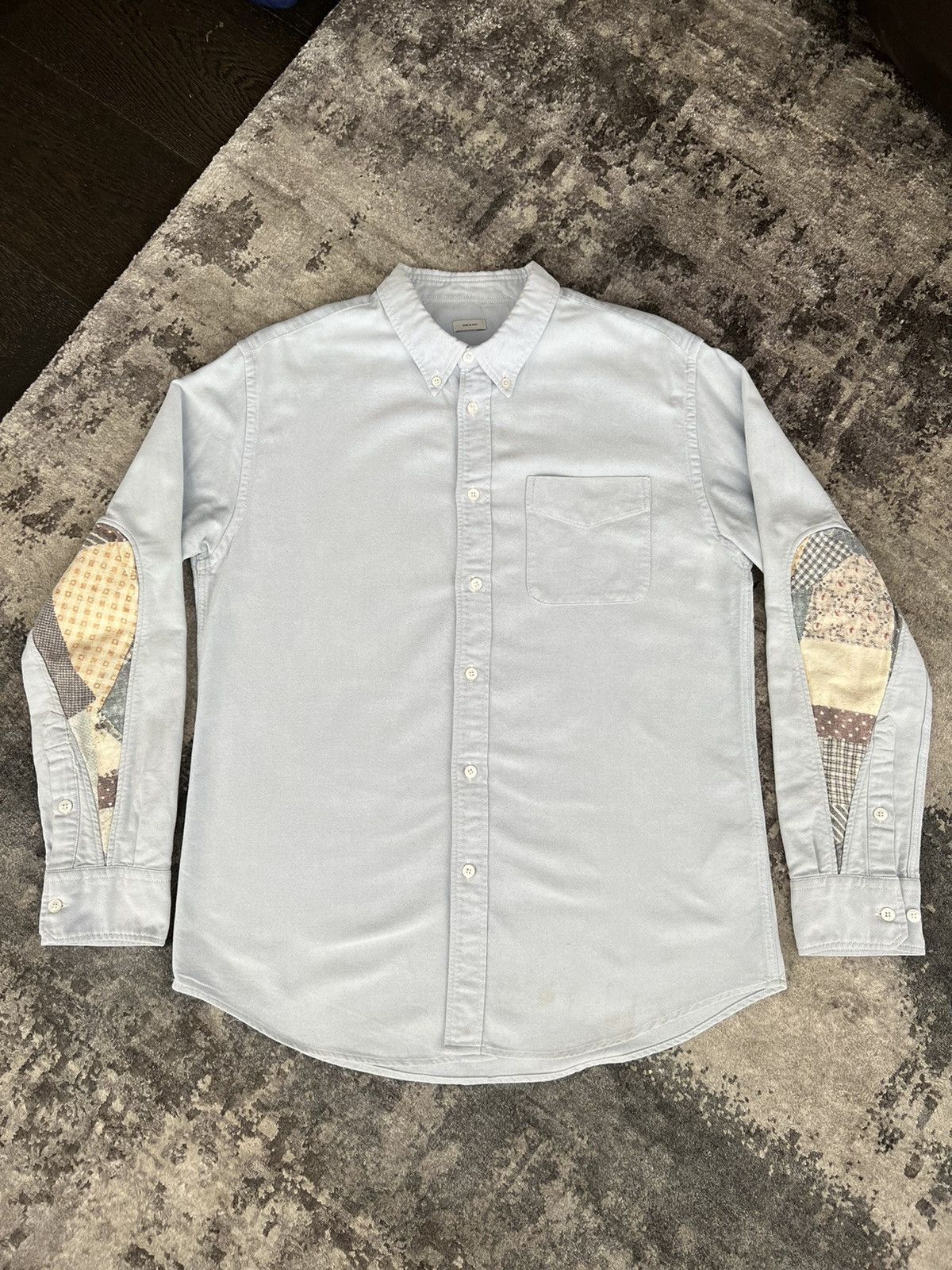 Visvim 2014 Visvim Light Blue Albacore Shirt sz 3, L | Grailed