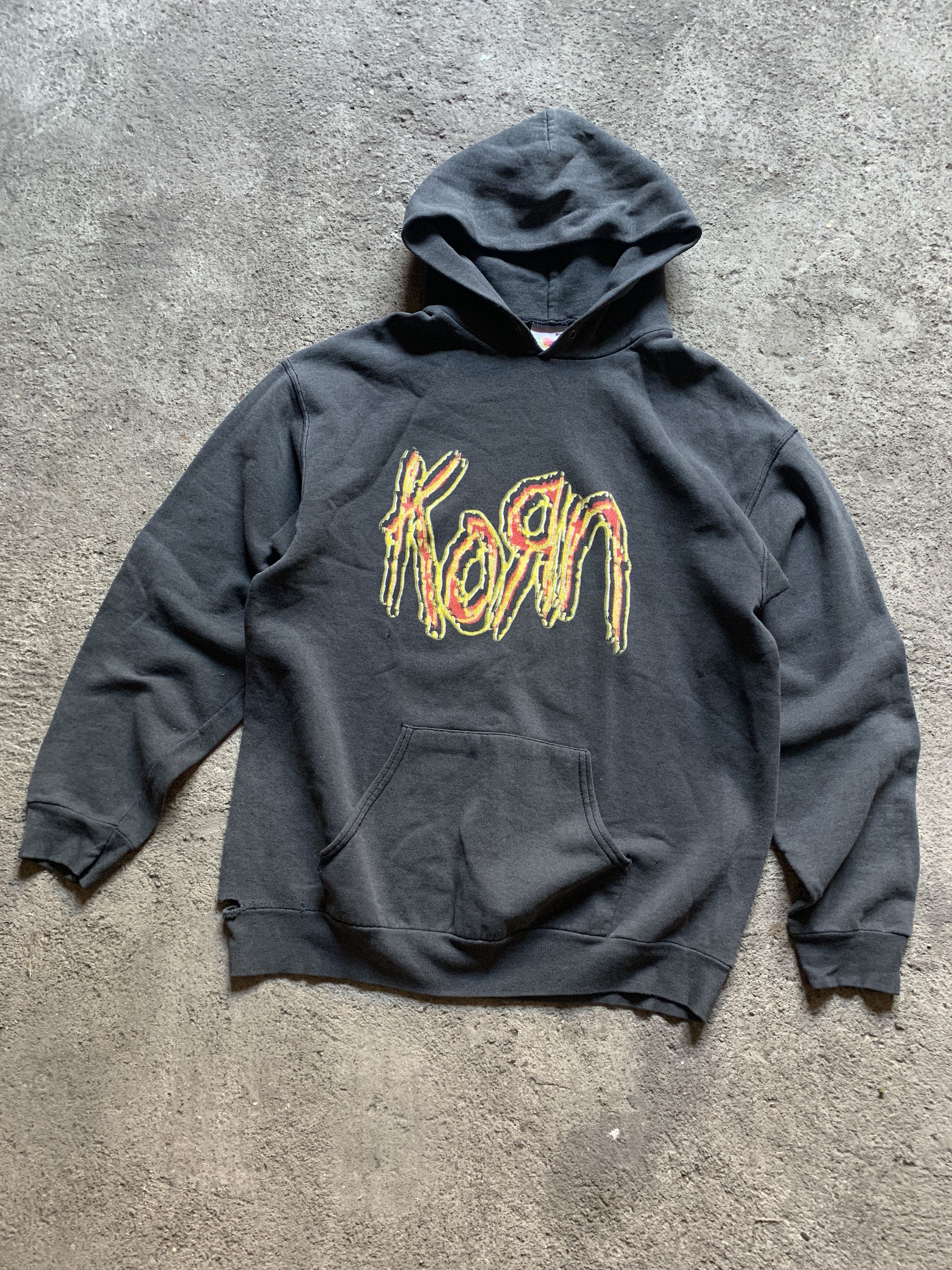 Vintage Vintage Korn Distressed Hoodie | Grailed