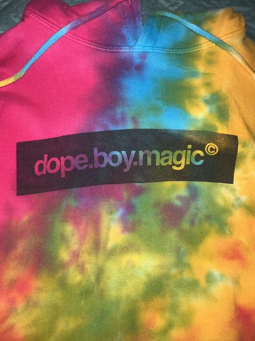 Dope.Boy.Magic Dbm Dope.Boy.Magic. Tie-Dye Hoodie (Very Rare) | Grailed