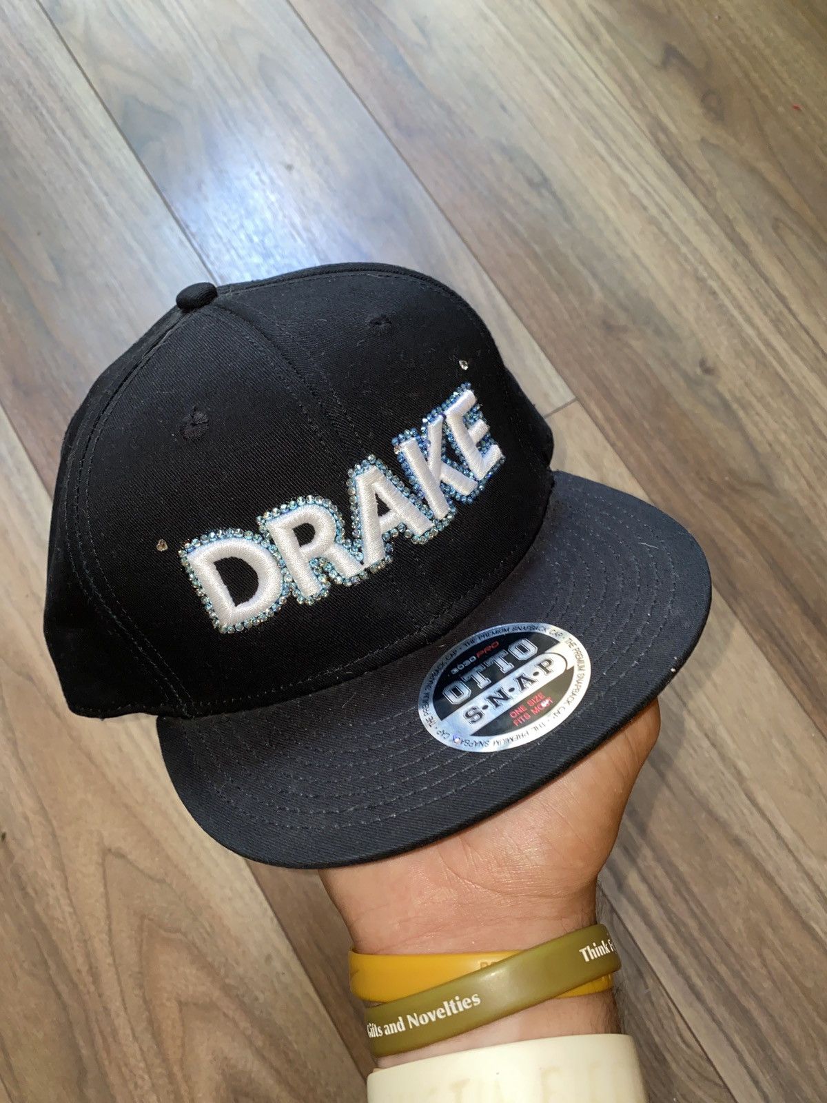 Drake × Hat × Snap Back Drake Nothing Was The Same Tour Custom Crystal ...