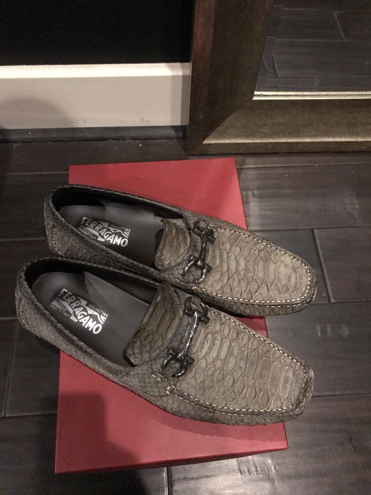 Salvatore Ferragamo Farragamo Python Shoes | Grailed