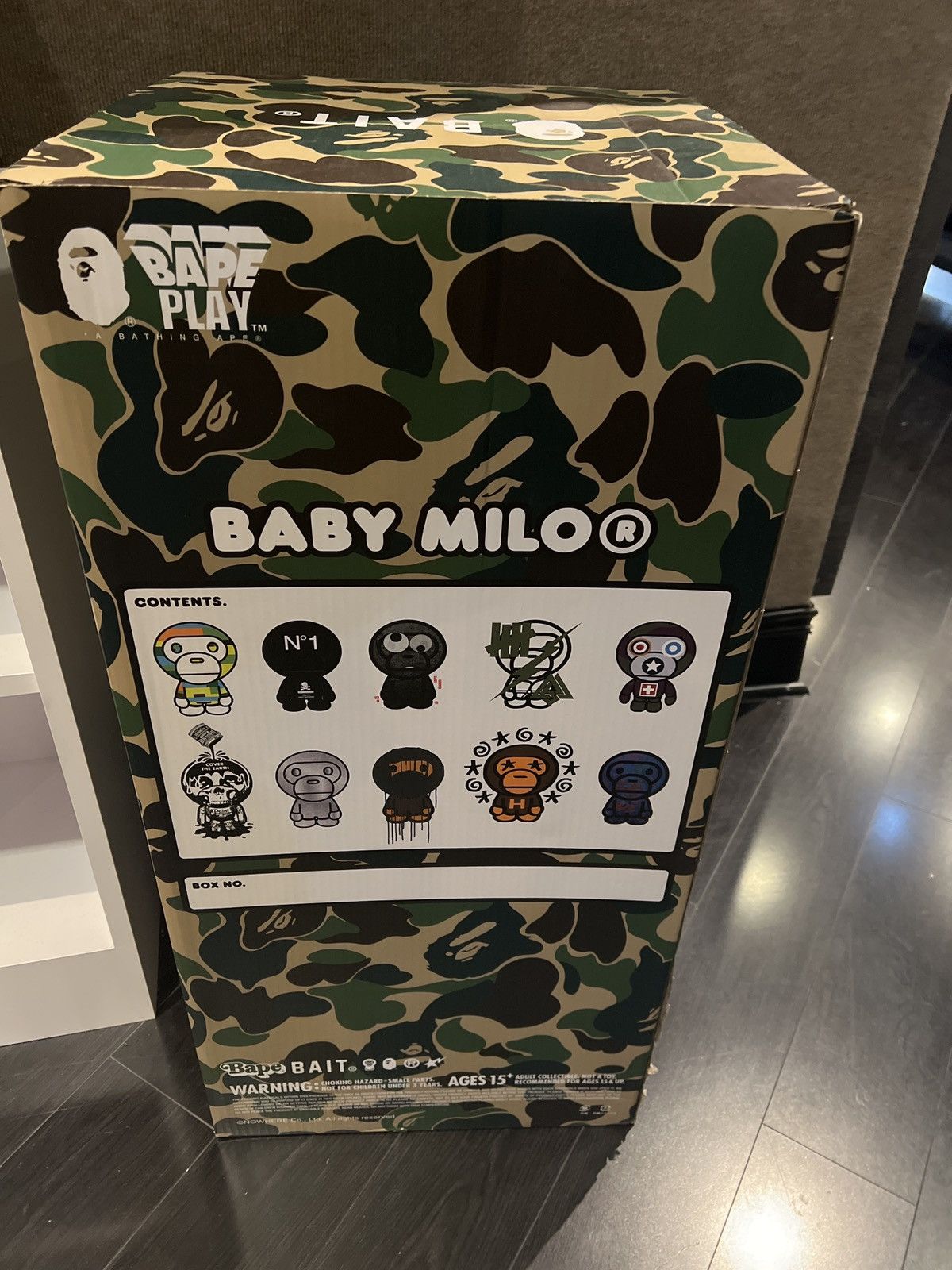 Bait × Bape 8 bait bape collab figurines | Grailed