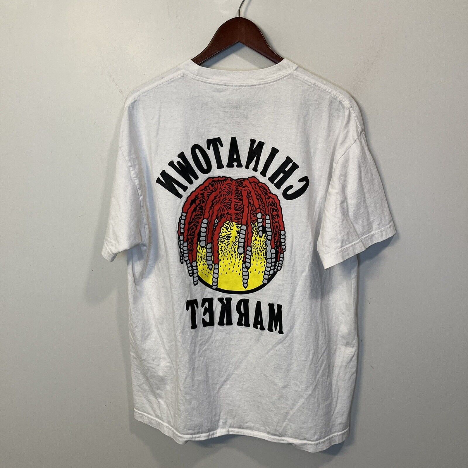 Vintage Rare Chinatown Market Smiley Face T -shirt | Grailed