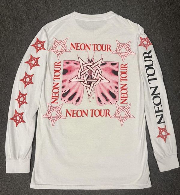 Playboi Carti Playboi Carti white pentagram L/S | Grailed