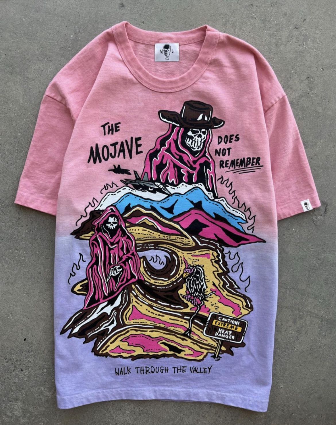 Warren Lotas WARREN LOTAS T SHIRT NEW DEATH VALLEY THE VALLEY LARGE ...