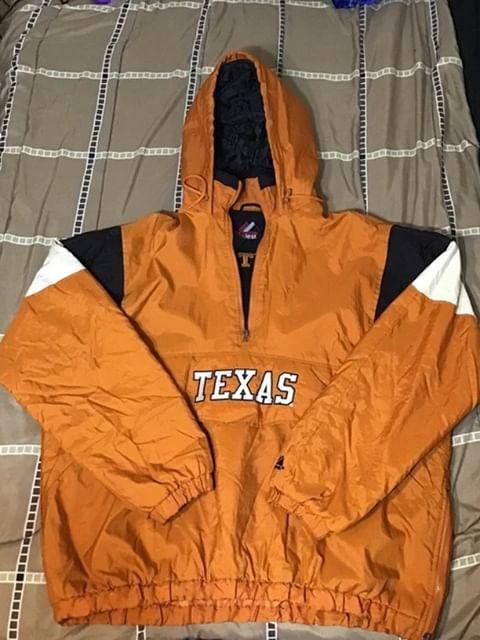 Majestic Majestic Texas Longhorns Hooded Puffer Jacket | Grailed