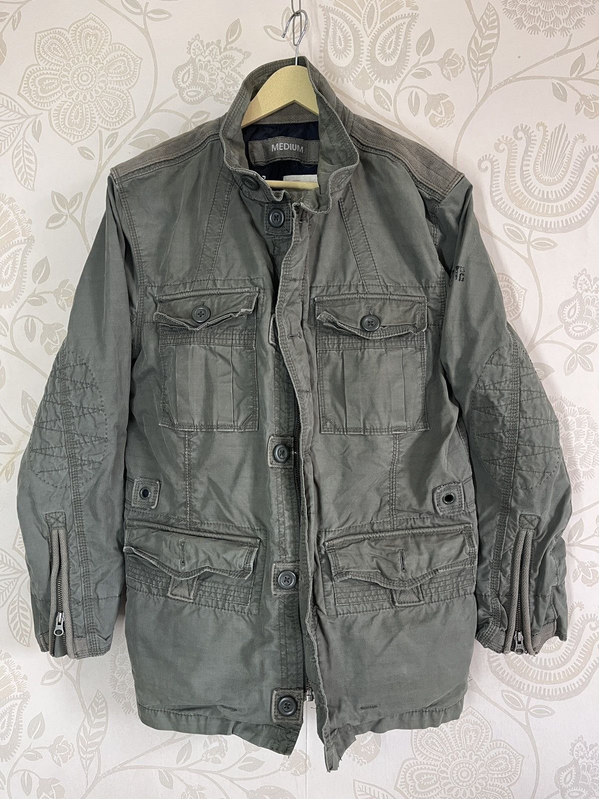 Gap × Military × Vintage Archive GAP Military Tactical Commando Jacket ...