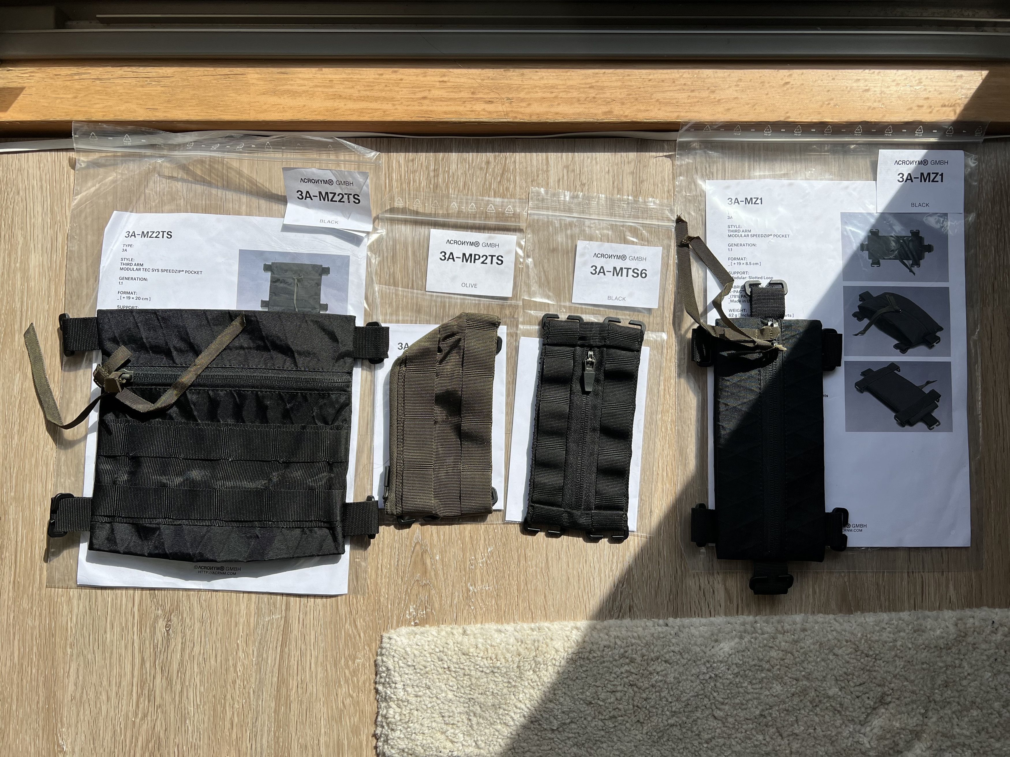 Acronym 3rd Arm Attachments (3A-MTS6, 3A-MZ1, 3A-MP2TS, 3A-MZ2TS) | Grailed