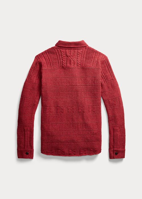 RRL Ralph Lauren RRL Cotton-Linen Workshirt Sweater | Grailed