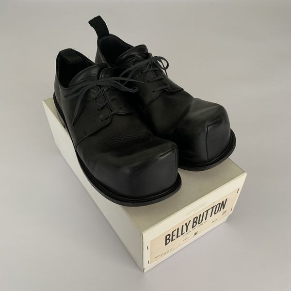 Beauty Beast Belly Button Huge Toe Box Platform Derby Boots | Grailed