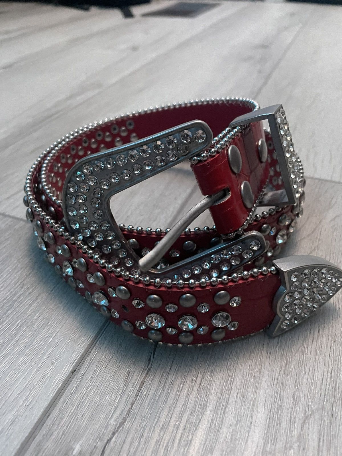 Japanese Brand × Vintage Red BB Like Belt | Grailed