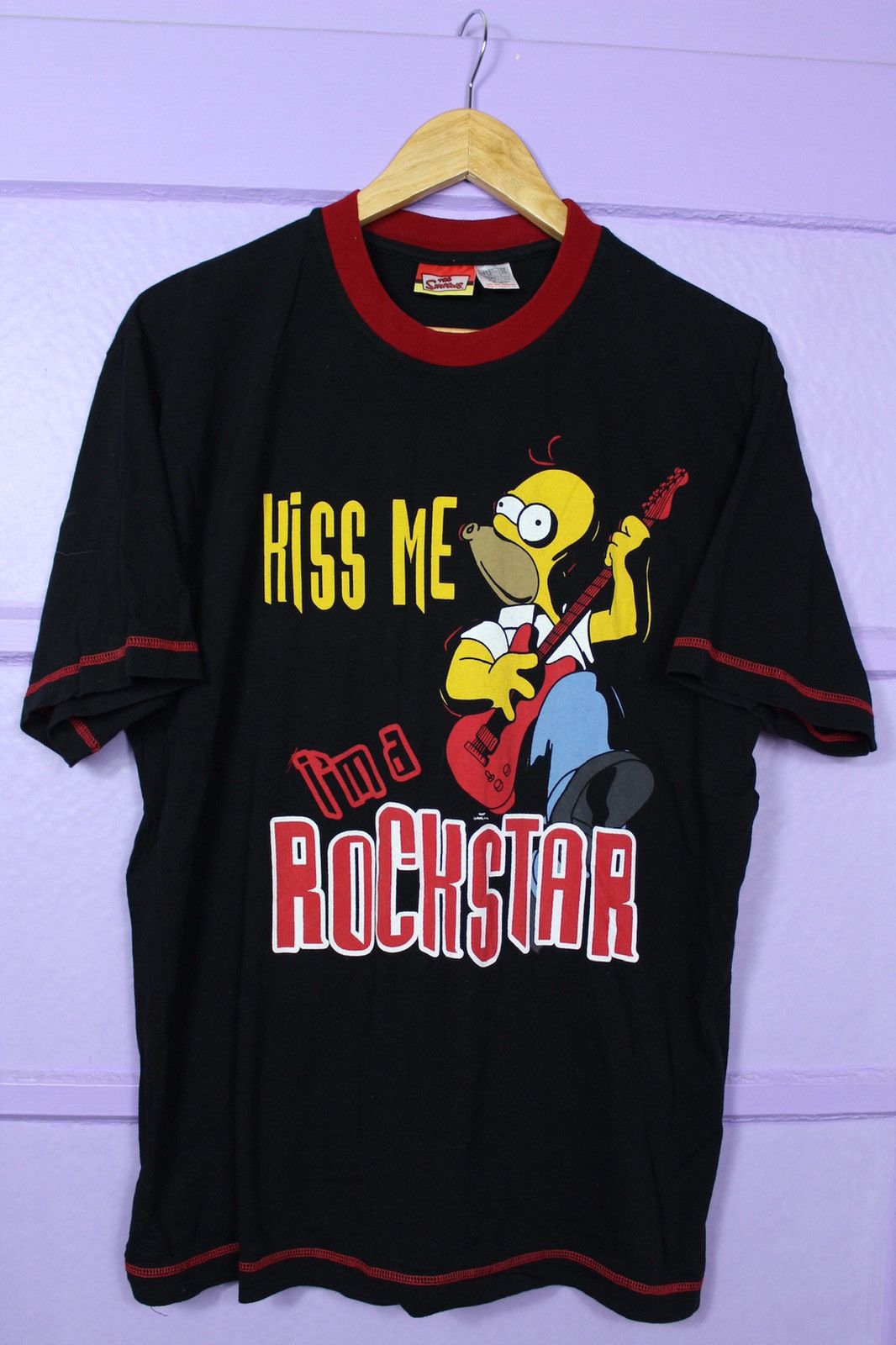 The Simpsons × Vintage Vintage 2004 The Simpsons Homer the Rockstar ...