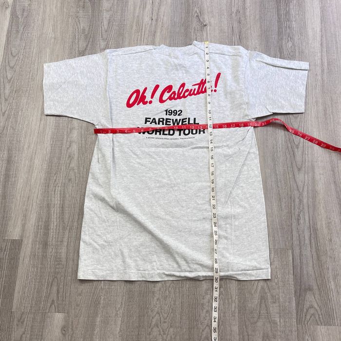 Vintage VINTAGE 90s Oh Calcutta! Musical World Tour Shirt | Grailed