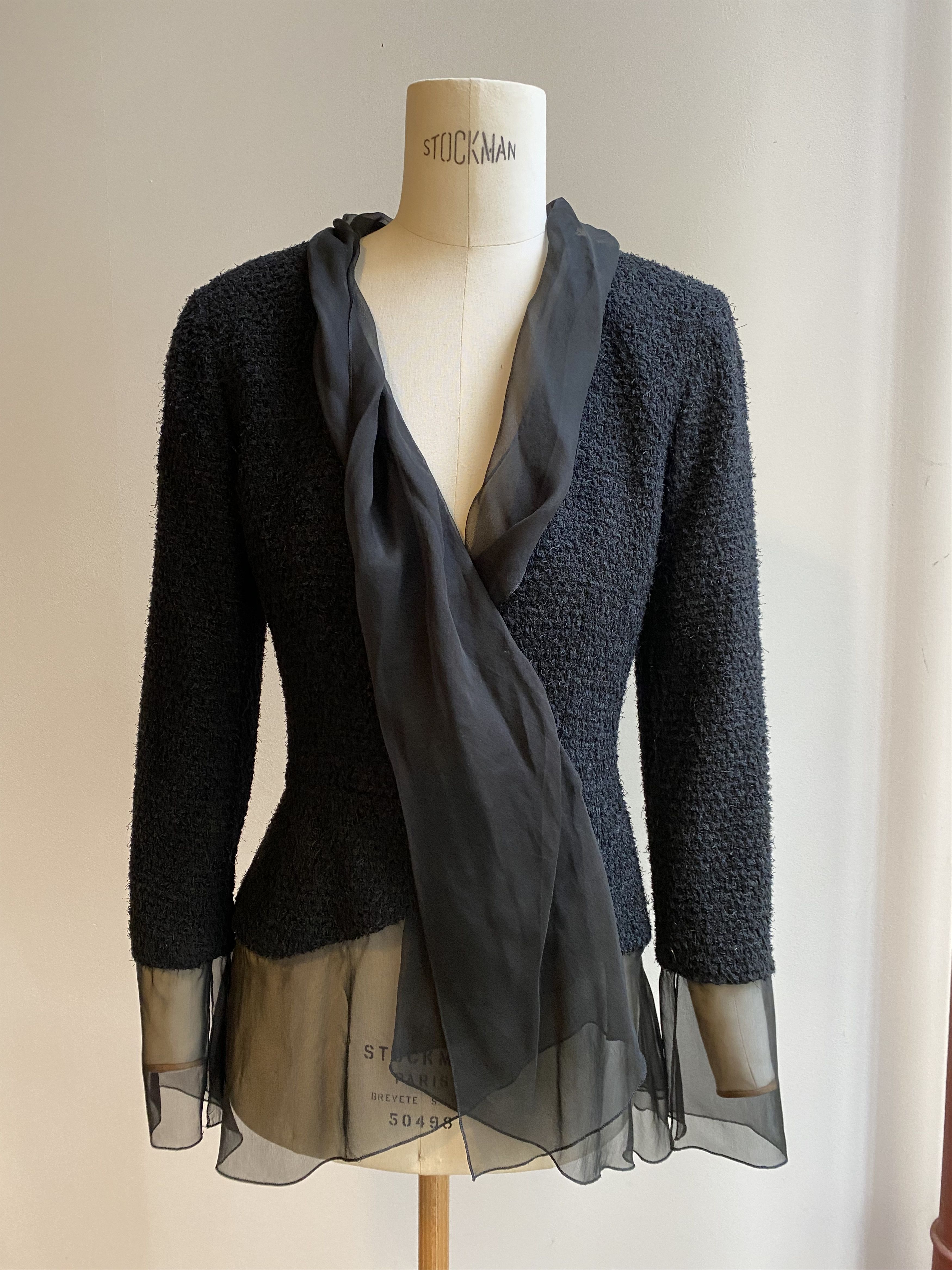 Chanel Single breast jacket, snap closure | Grailed