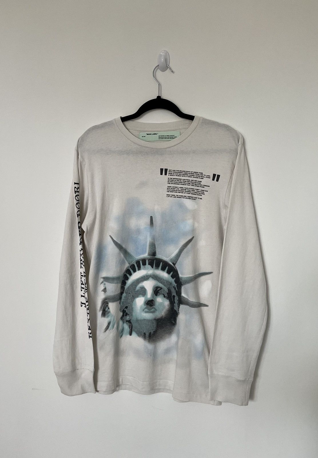 Off-White Off White Statue of Liberty Sweater / White | Grailed
