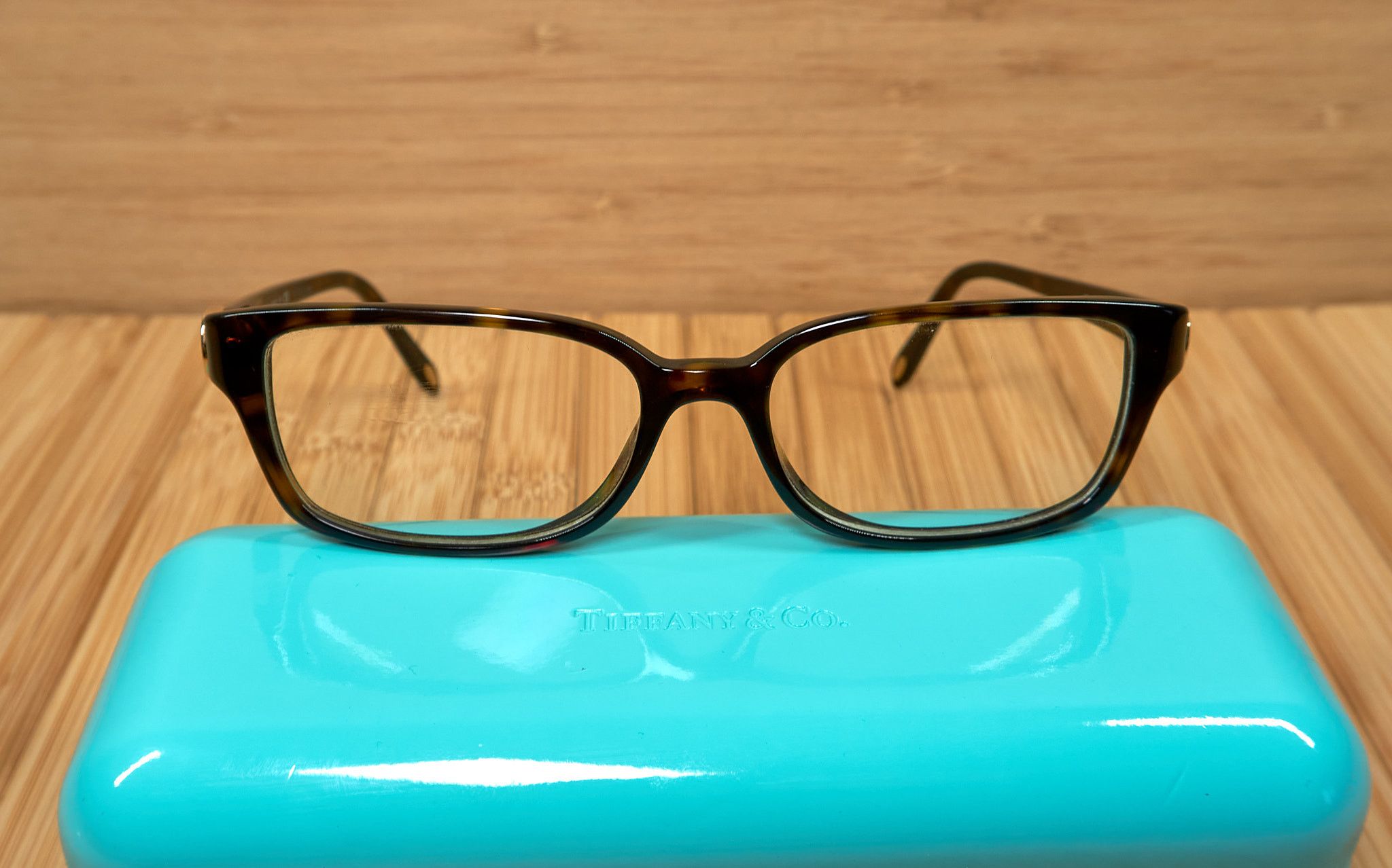 Tiffany & Co. TIFFANY TF 2024 8015 Eyeglasses Frame 52-16-135 Tortoise ...