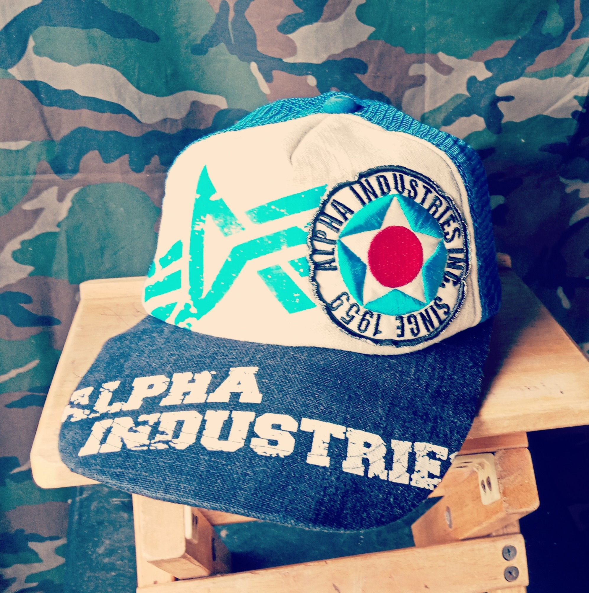 Alpha Industries × Trucker Hat 🔥 STEALS🔥Vintage Alpha industries ...