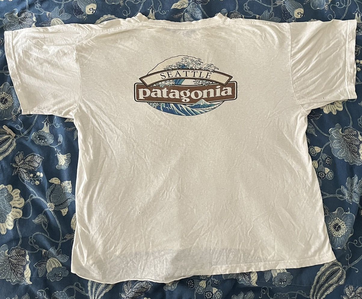 Patagonia × Vintage Vintage Seattle Patagonia store shirt from 1998 ...