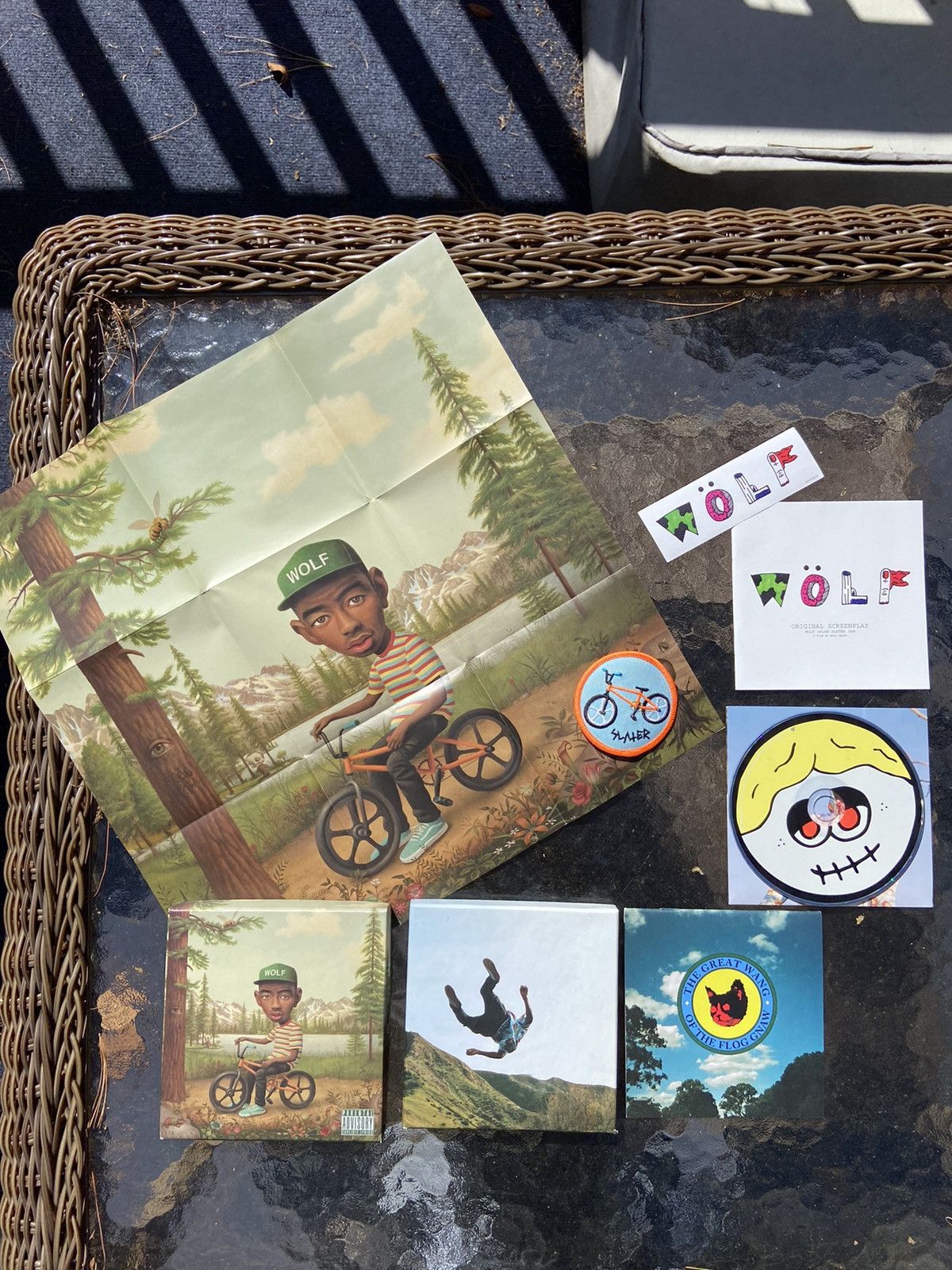 Golf Wang Golf Wang Tyler The Creator Wolf Deluxe CD Complete Set | Grailed