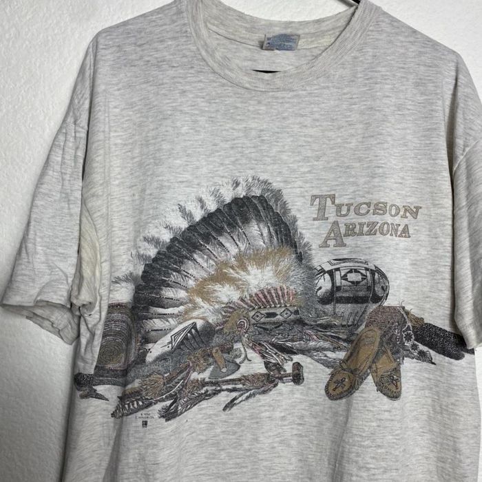 Vintage Vintage 1992 Tucson Arizona Native American Indian T-shirt ...