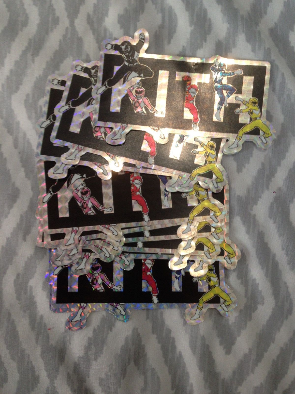 Kith Kith X Power Ranger Mighty Morphin Box Logo Sticker | Grailed