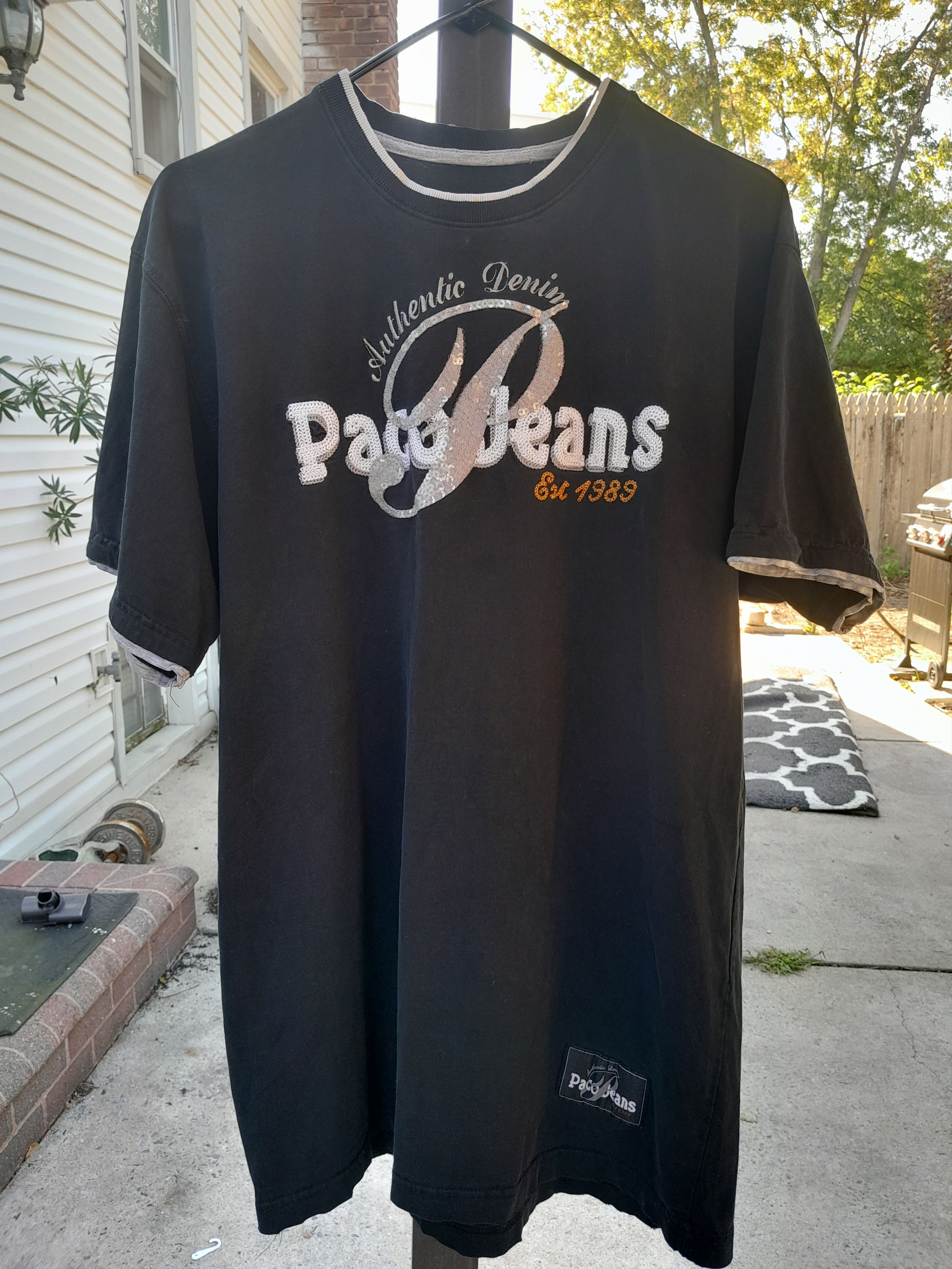 Streetwear × Vintage Paco Jean's Authentic Denim Tee | Grailed