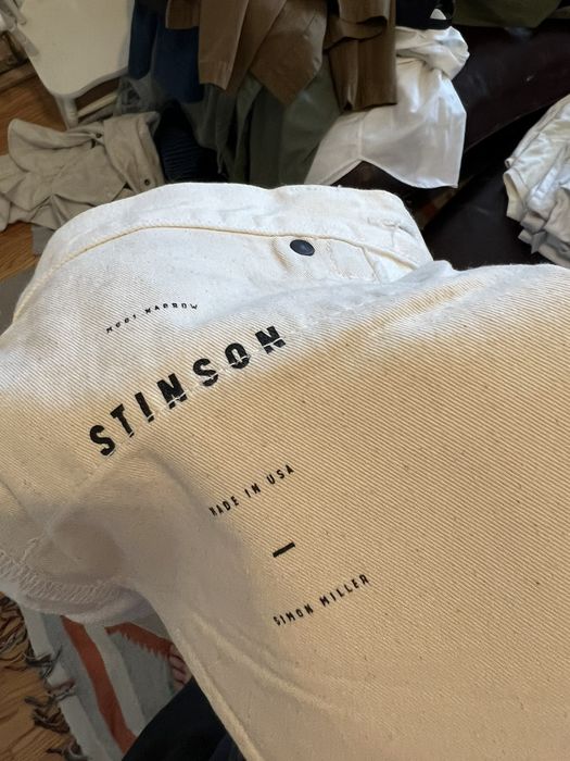 Simon Miller Crisp white Simon Miller Stinson denim | Grailed