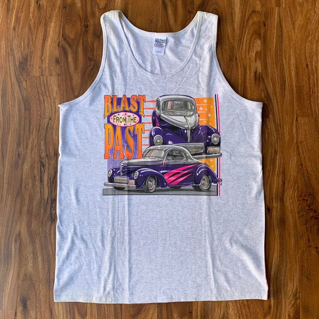 Made In Usa × Streetwear × Vintage vintage 90s hot rod tank top | Grailed