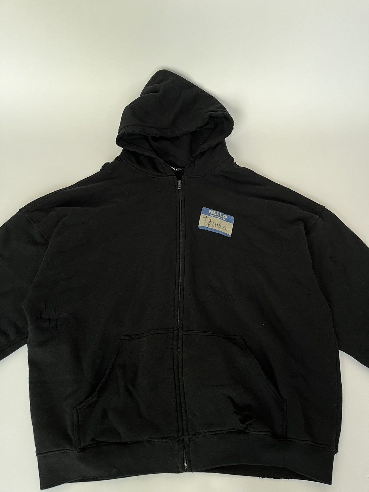 Balenciaga Ultra rare "Hello my name is Demna" x apple | Grailed