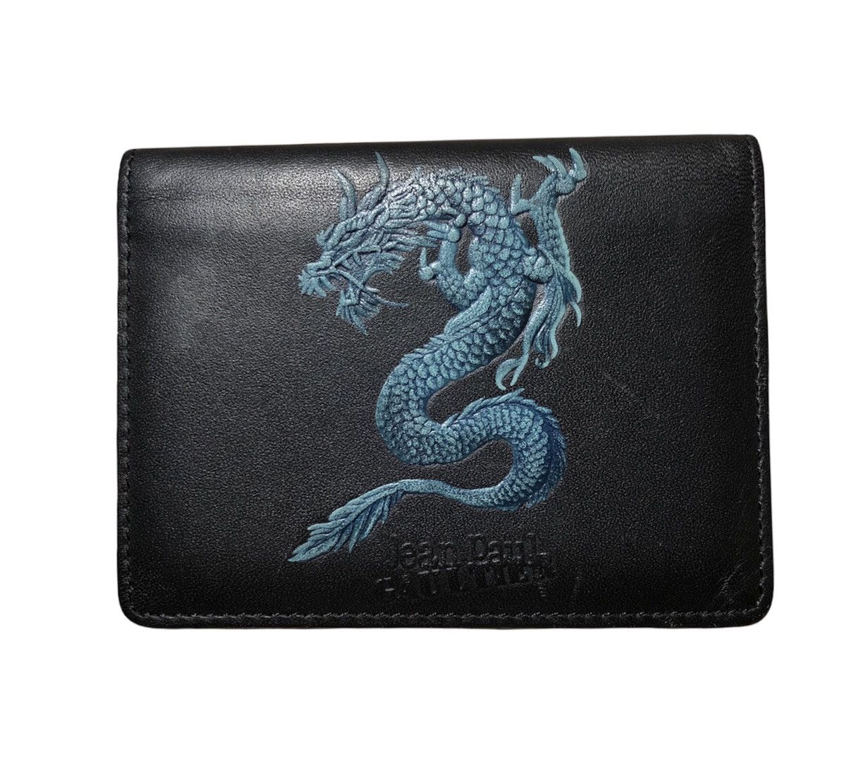 Jean Paul Gaultier 90's Archive Blue Dragon Wallet | Grailed